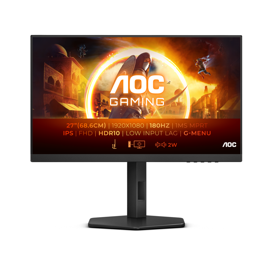 Unleash gaming power with 180Hz, 1ms Response, and HDR10 | AOC Monitors